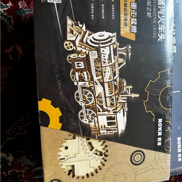 Toys | Rokr Mechanical Locomotive Model Kit | Poshmark